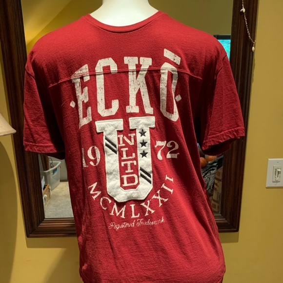 Ecko Unlimited | Shirts | Mens Ecko Unlimited Red Tshirt | Poshmark